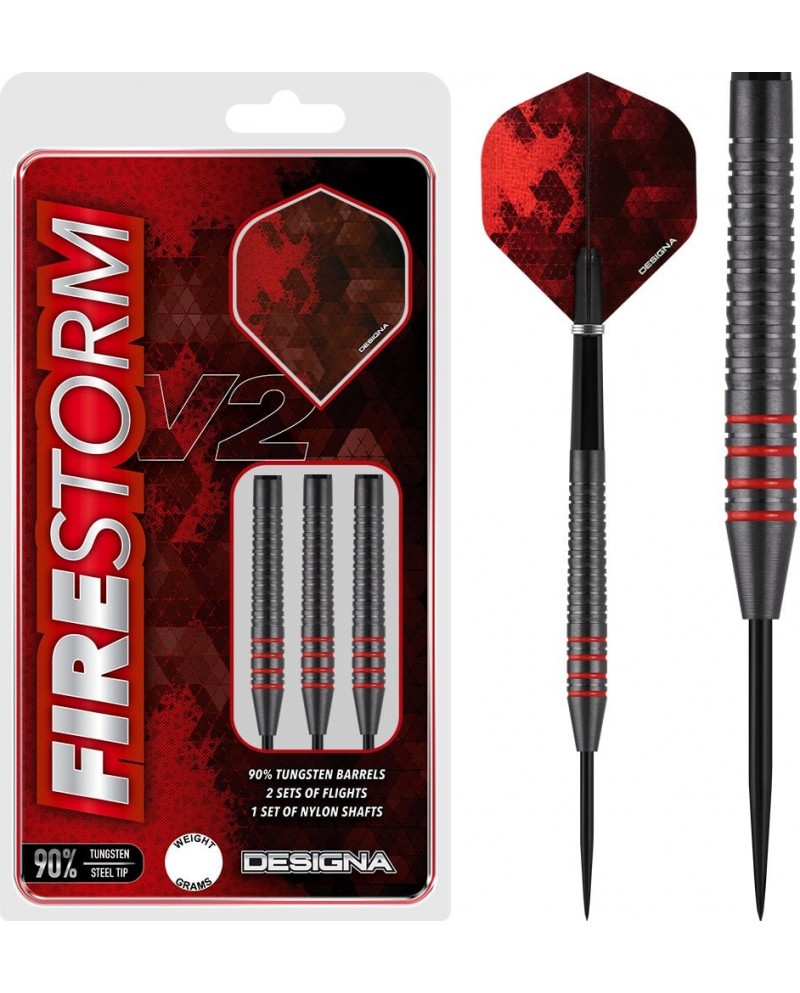 Designa Firestorm V2 Ringed Darts