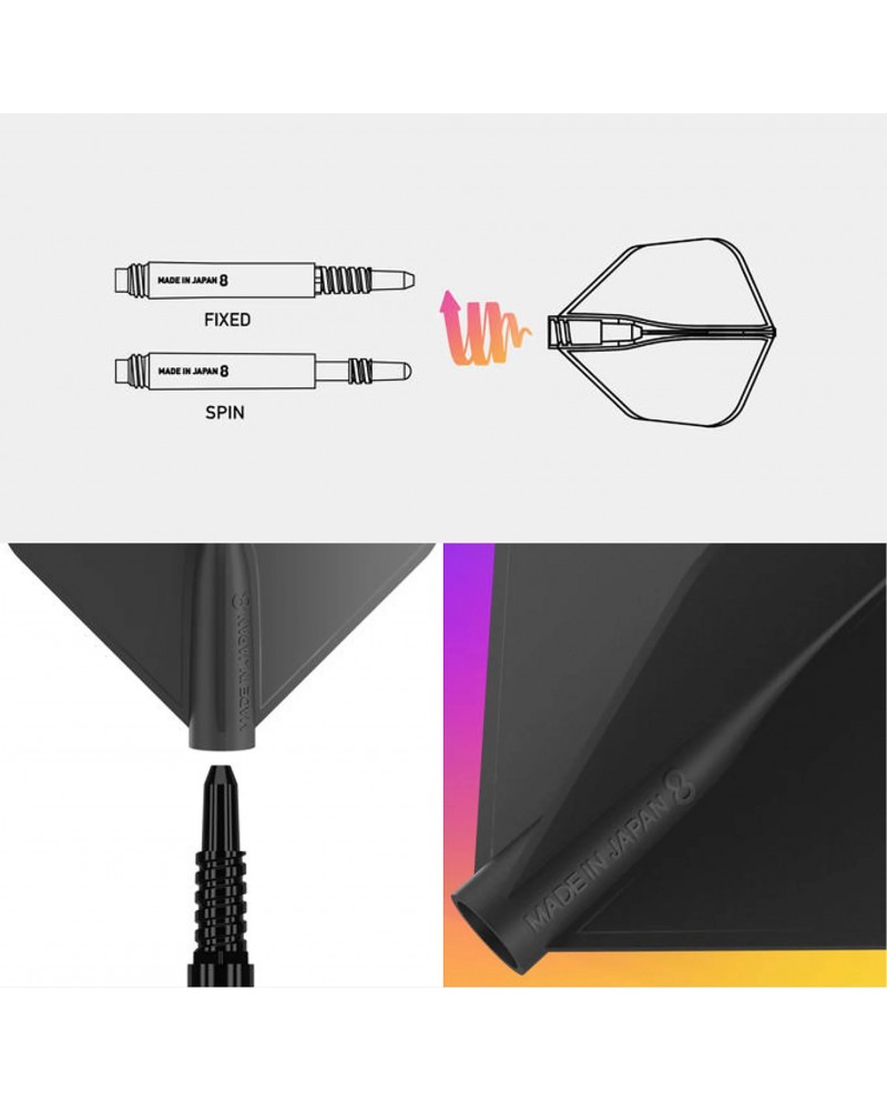 Target 8 Flight No2 Standard Flights - White