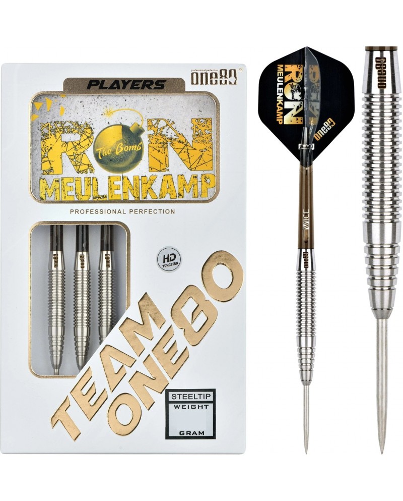 One80 Ron Meulenkamp Darts Silver 22g