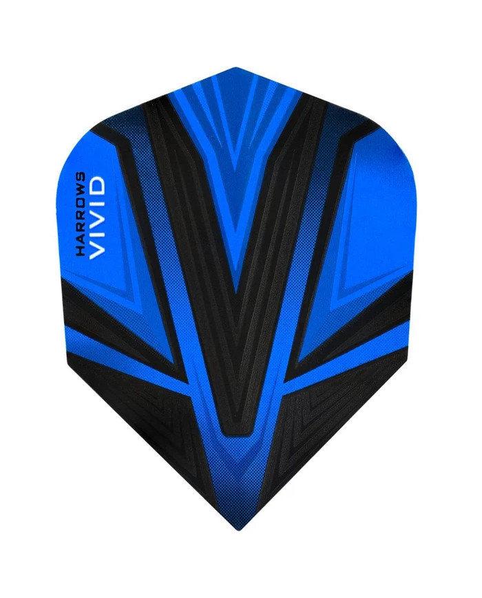 Harrows Vivid Dark Blue Flights